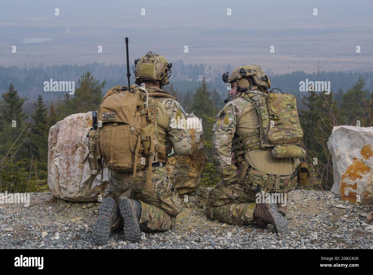 U.S. Air Force Joint Terminal Attack Controller with 2nd Air Support ...
