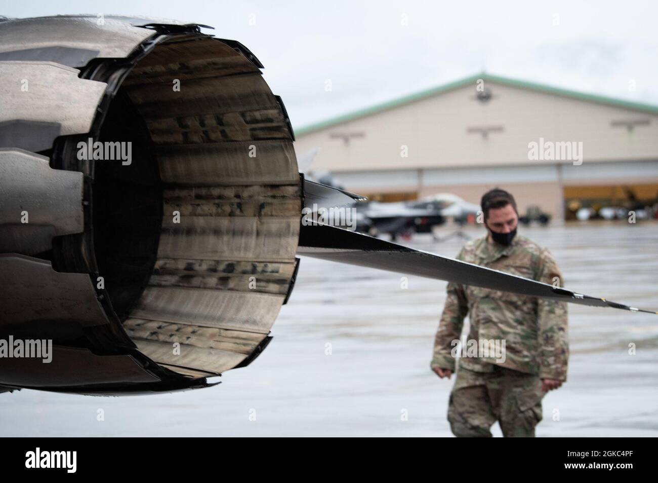 Staff Sgt. Blake Hanson, 354th Aircraft Maintenance Squadron F-16 Jet ...