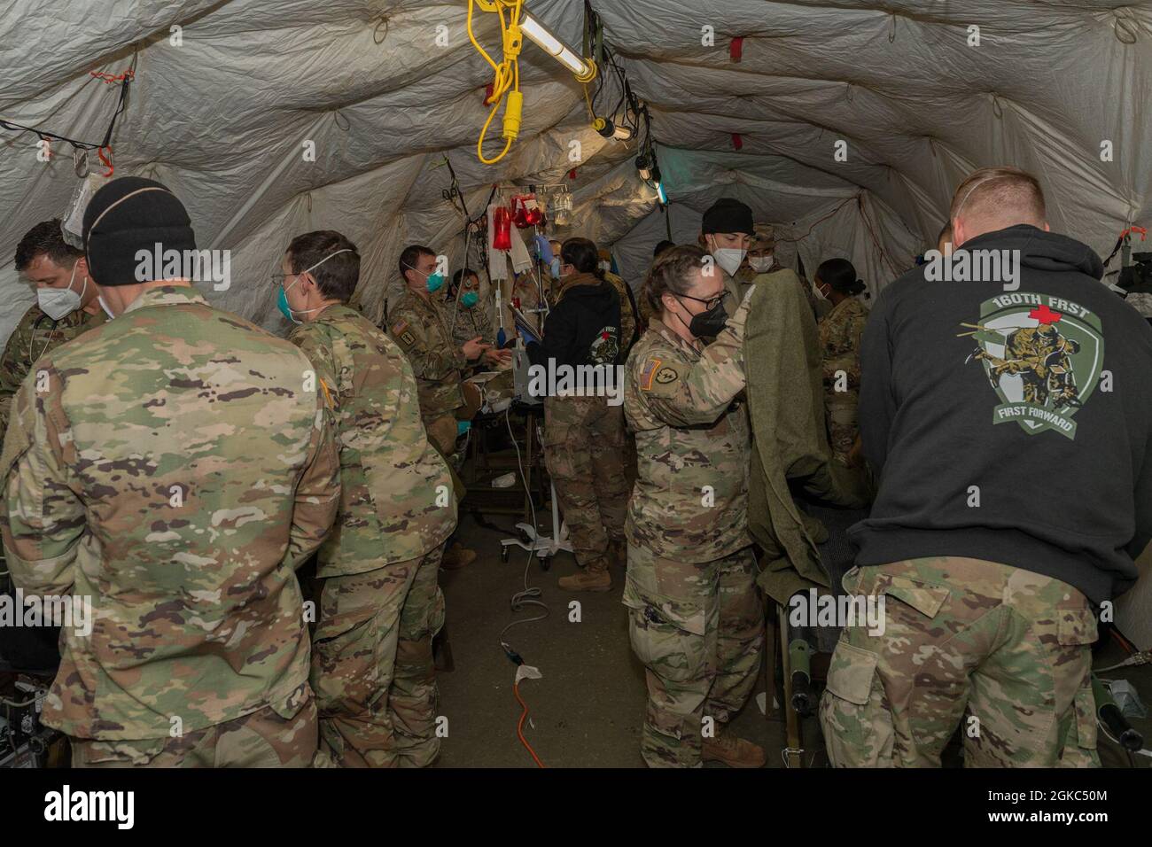 U.S. Air Force Airmen assigned to the 86th Medical Group Ground ...