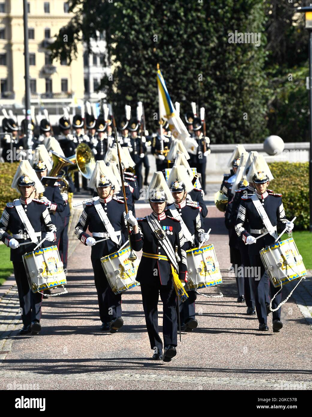 The Life Guards arriving at the Opening of the Parliamentary Session in ...