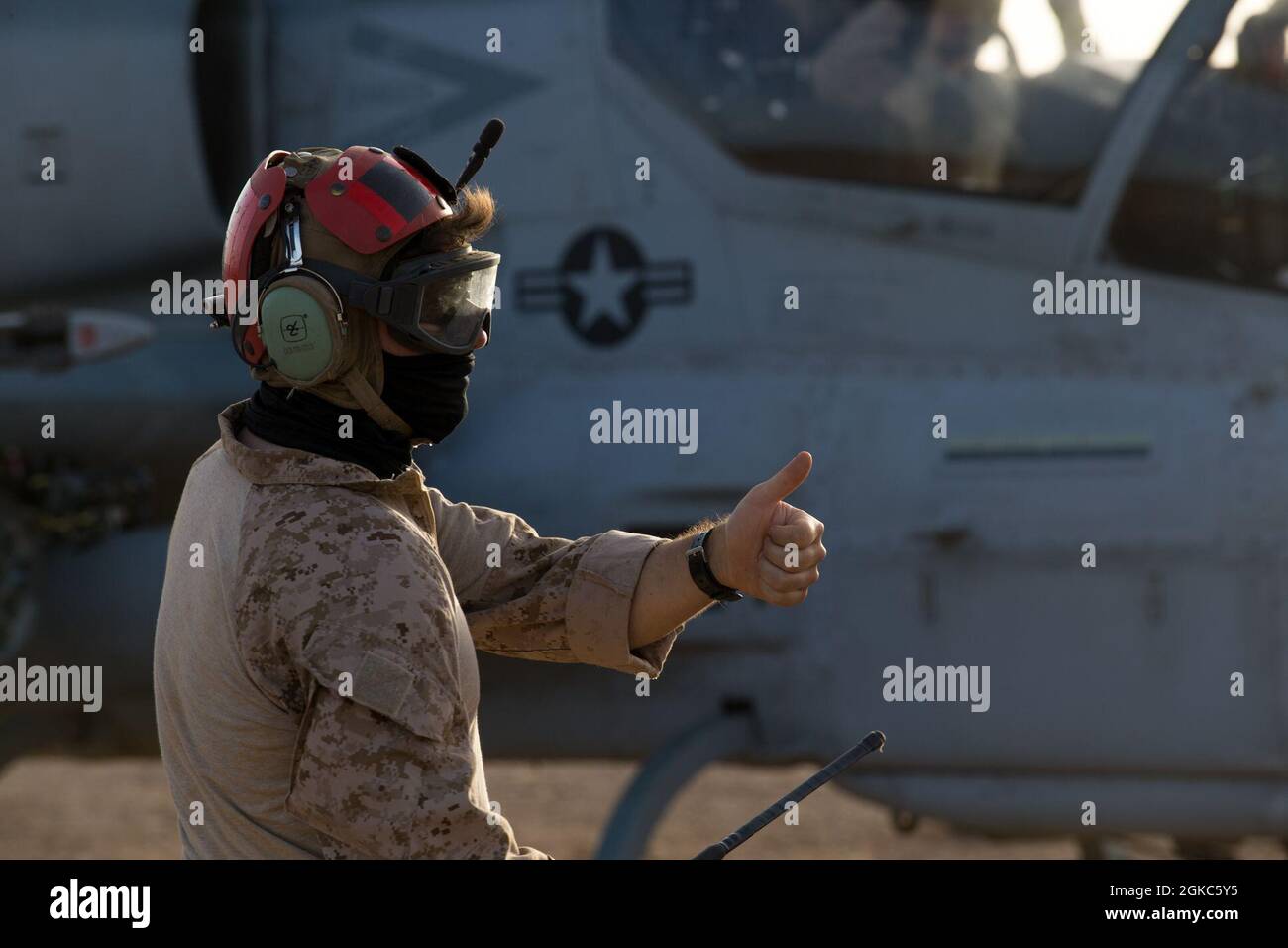 U.S. Marine Corps Cpl. Kevin Benham, an aviation ordnance technician ...