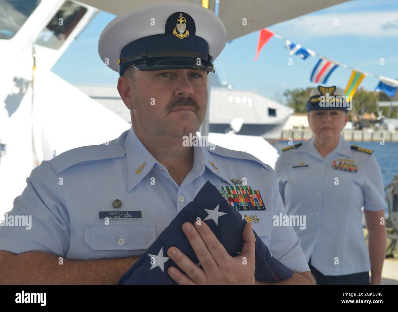 Decommissioning flag hi-res stock photography and images - Alamy