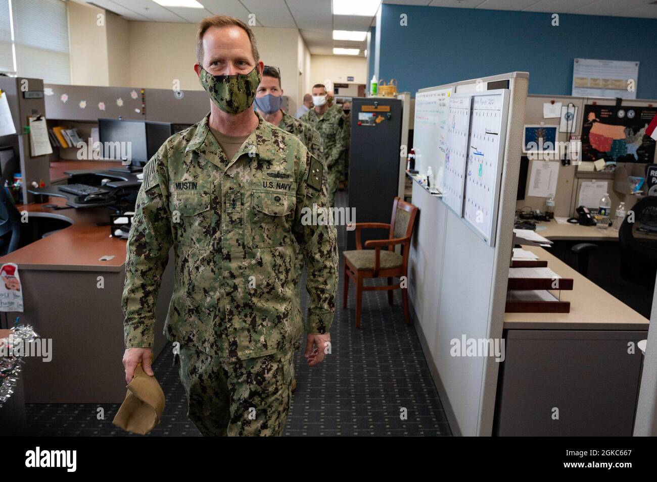 NORFOLK (Mar 10, 2021) — Chief of Navy Reserve, Vice Adm. John Mustin ...