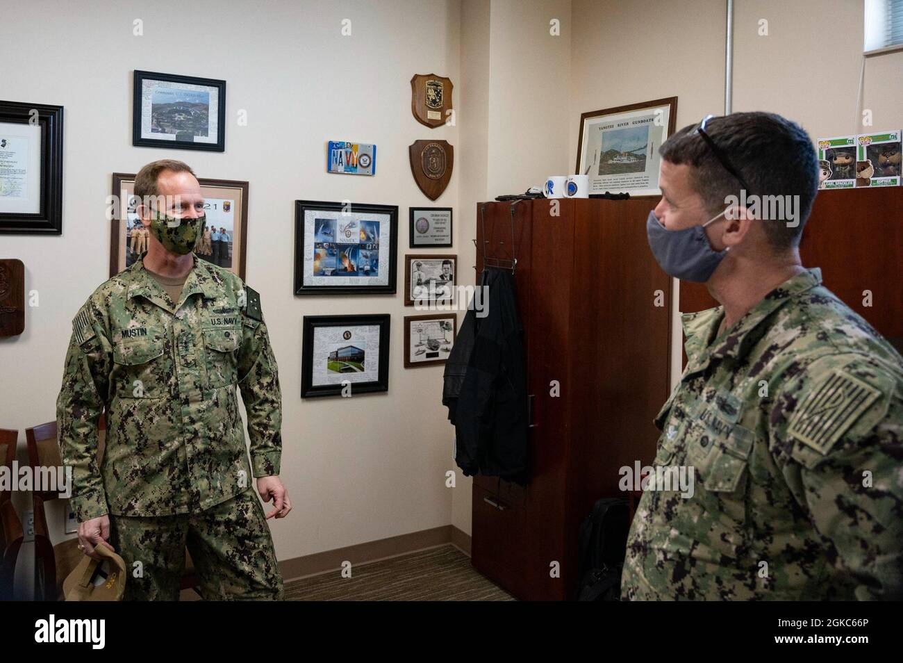 NORFOLK (Mar 10, 2021) — Chief of Navy Reserve Vice Adm. John Mustin ...