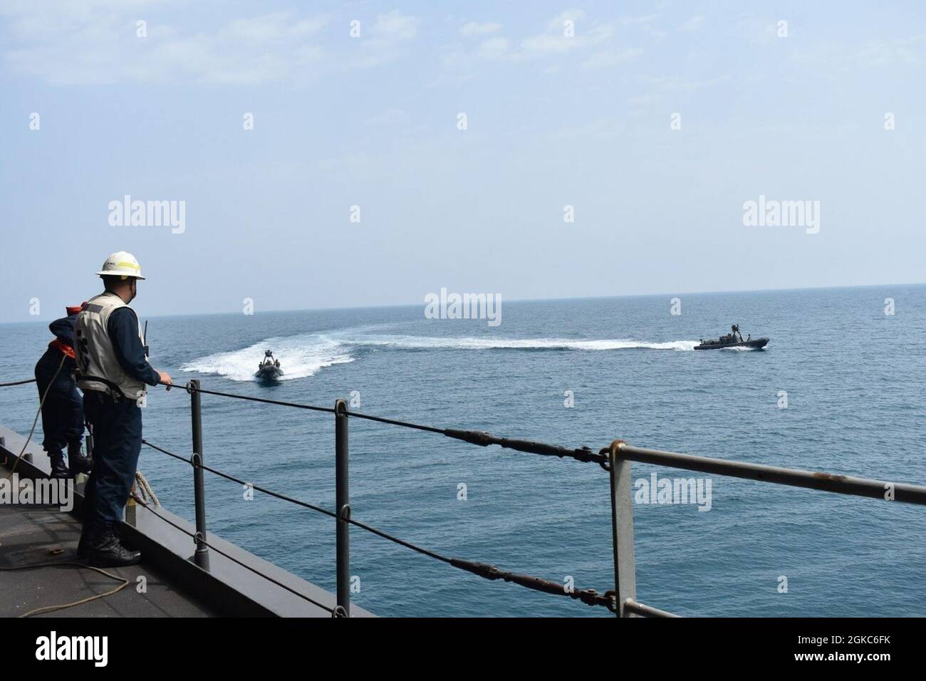 ARABIAN GULF (March 10, 2021) - Chief Boatswain’s Mate Miroslav ...