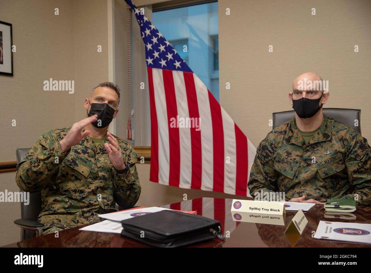 The 19th Sergeant Major of the Marine Corps, Sgt. Maj. Troy E. Black ...