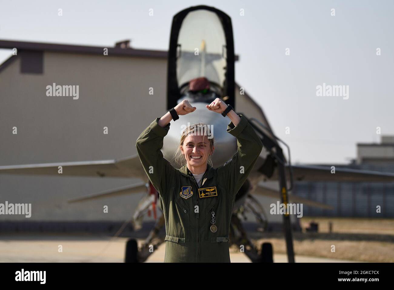 Capt. “Buzzer” Randolph, 80th Fighter Squadron C Flight commander ...