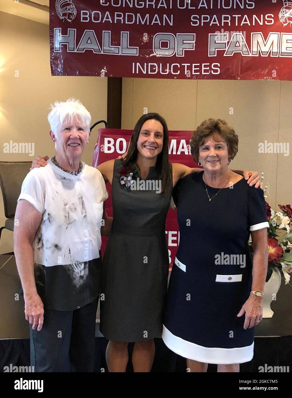 Coach's Denise Gorski (on right) and Joan Ash (on left) attended Maj ...
