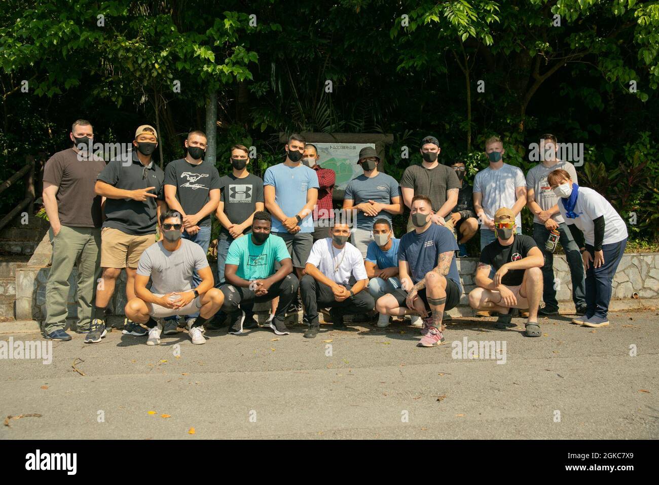 U.S. Marines and Sailors with 9th Engineer Support Battalion (ESB), 3d Marine Logistics Group ...