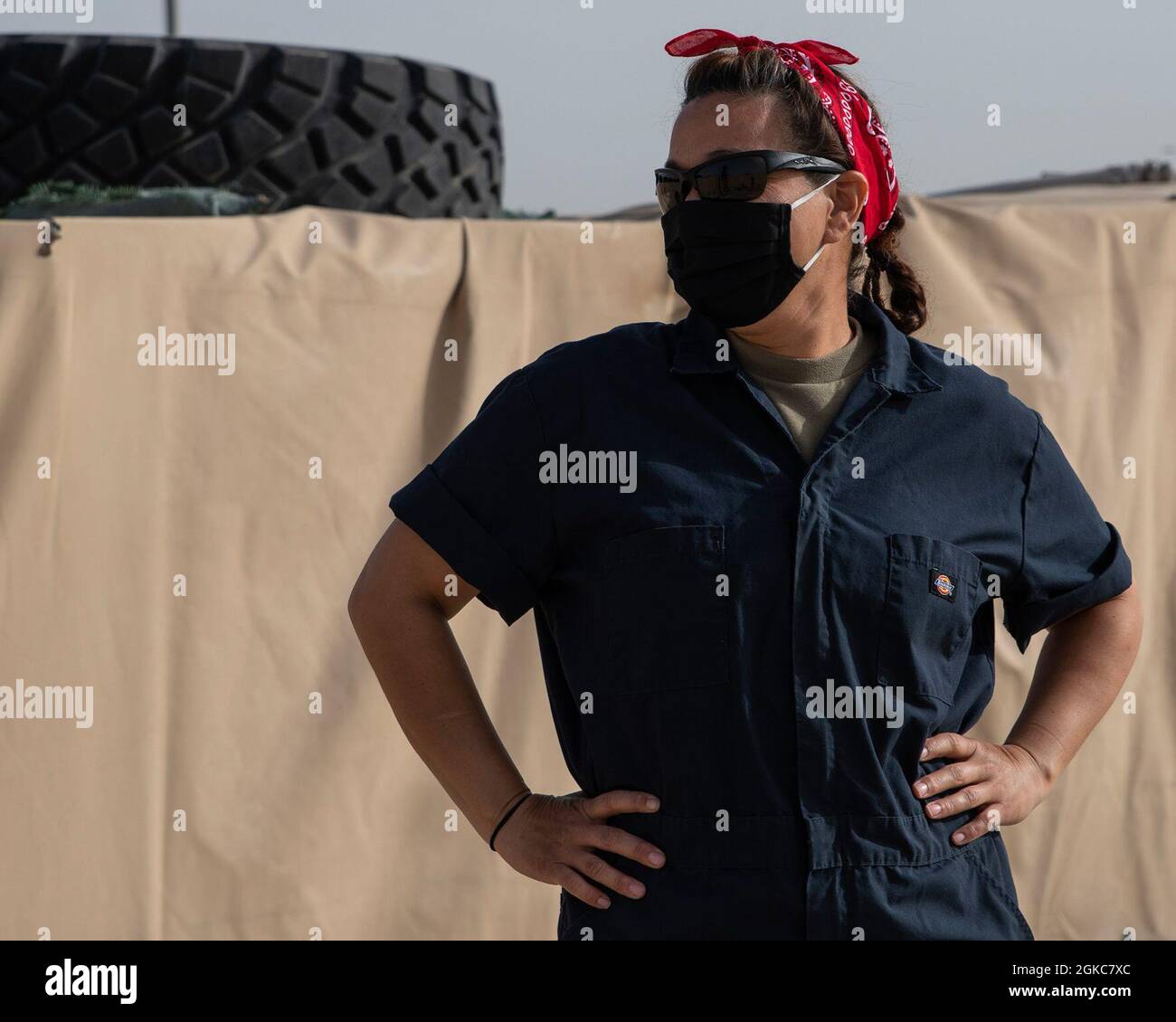 U.S. Air Force Technical Sgt. Luz Soto, 386th Expeditionary Logistics ...