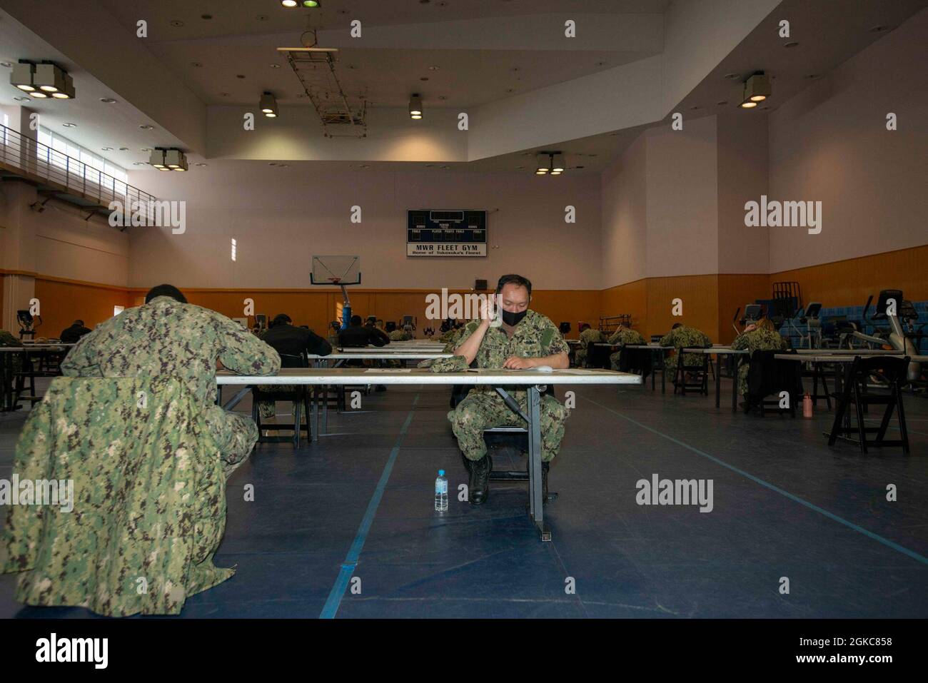 210310-N-JX361-1013 YOKOSUKA, Japan (March 10, 2021) Sailors assigned ...