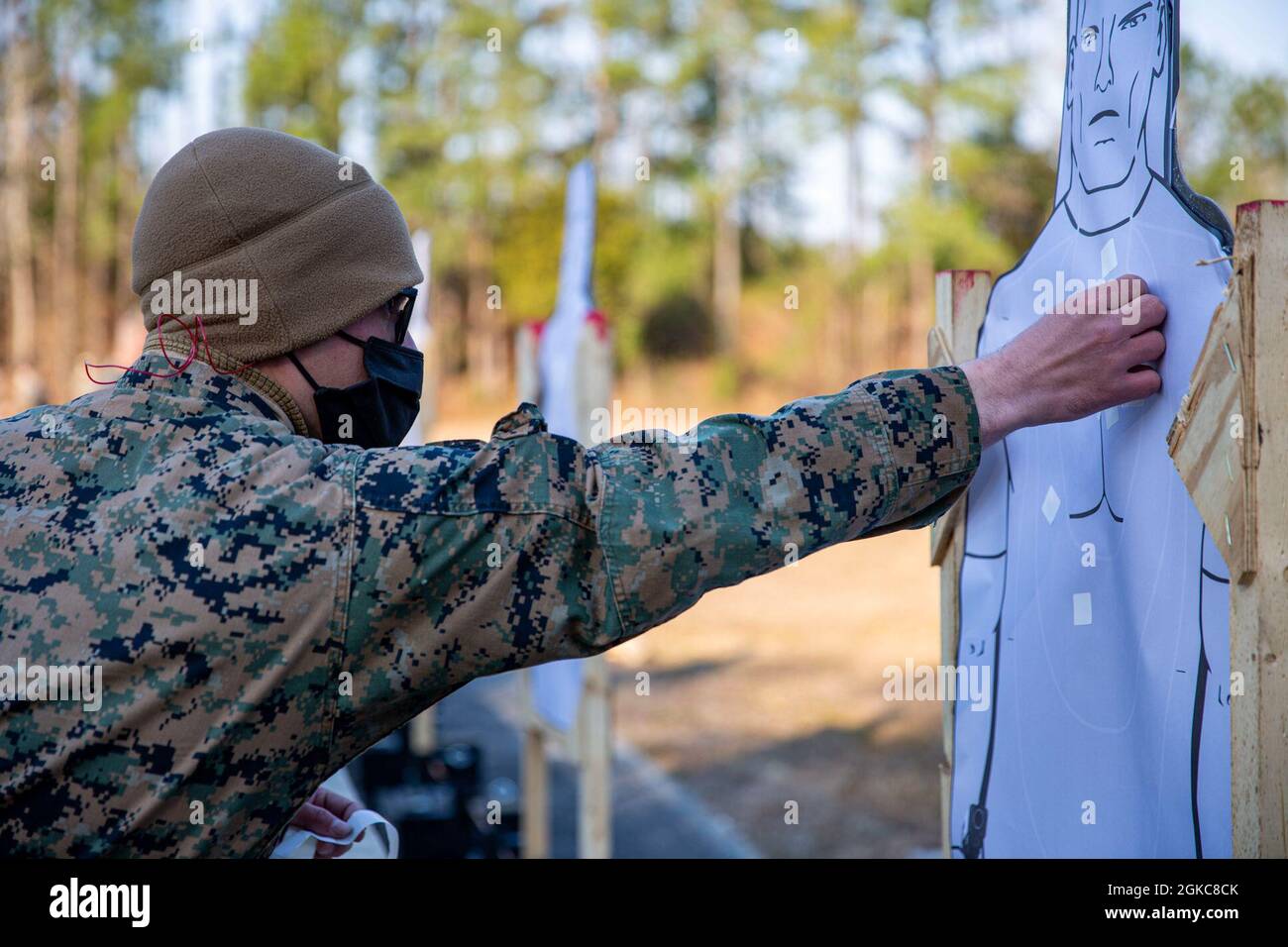 U.S. Marine Corps Lance Cpl. Joshua Croft, a combat engineer with ...