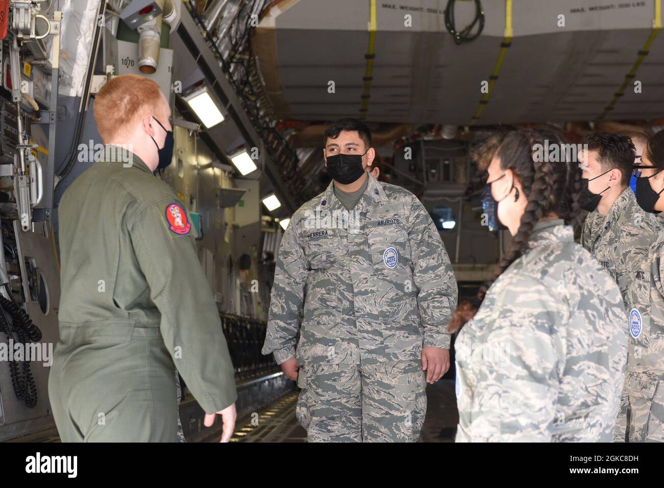 U.S. Air Force Staff Sgt. Austin Bennett, 58th Airlift Squadron C-17 ...