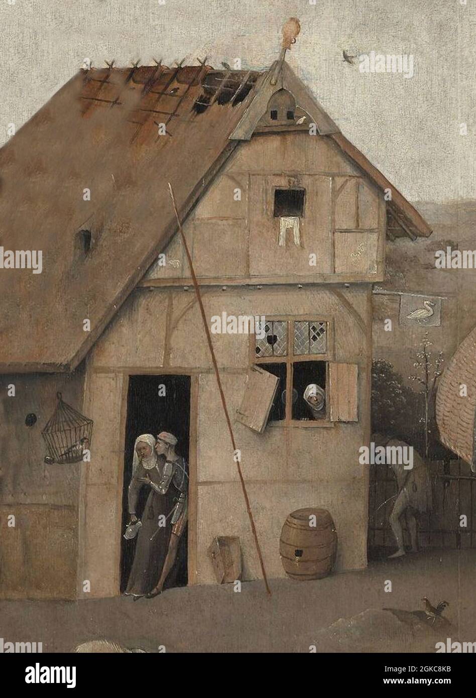 Vintage Medieval painting art Stock Photo - Alamy