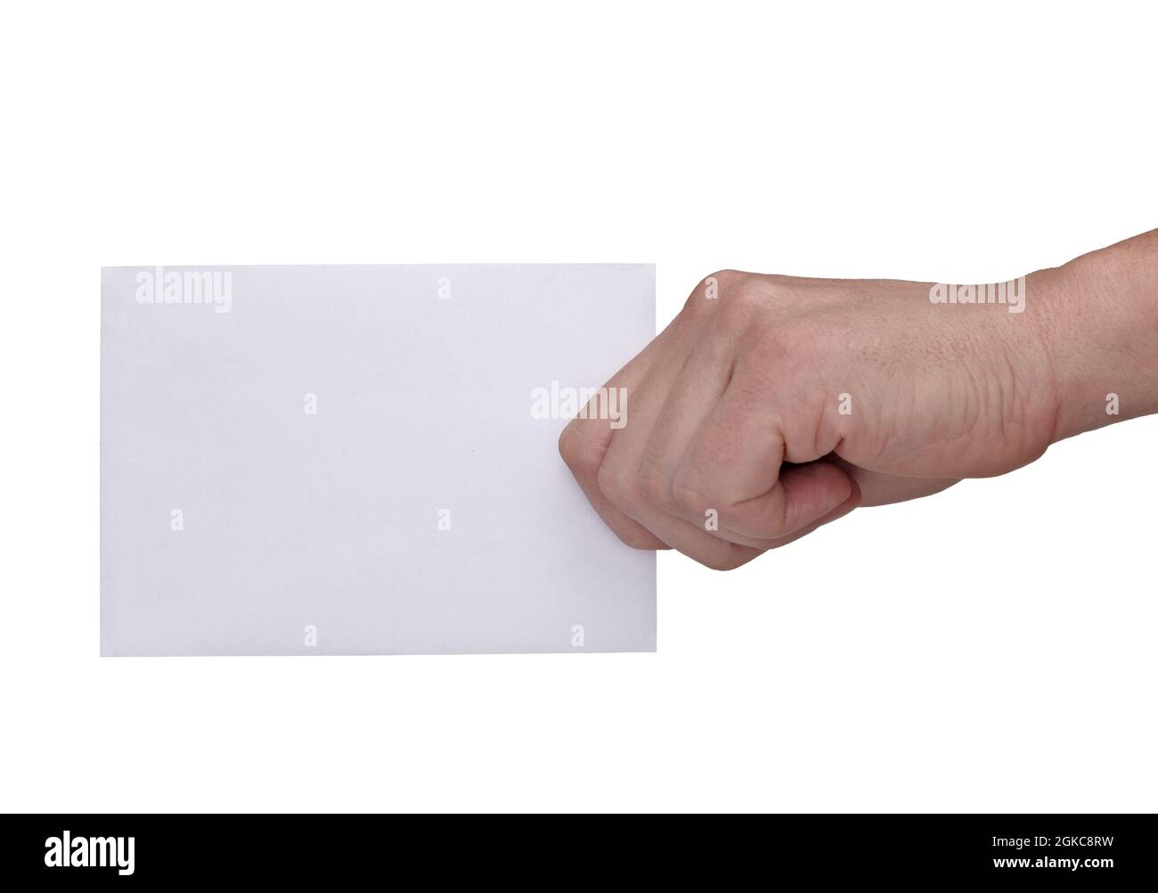 Blank paper card copyspace hi-res stock photography and images - Alamy