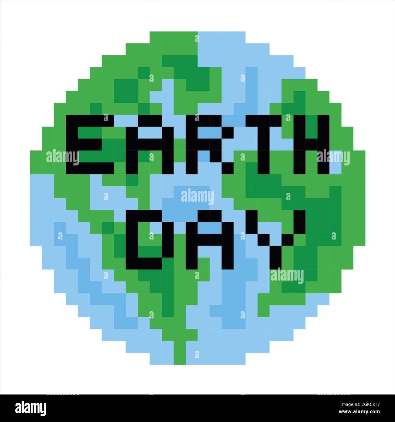 Earth pixel art hi-res stock photography and images - Alamy