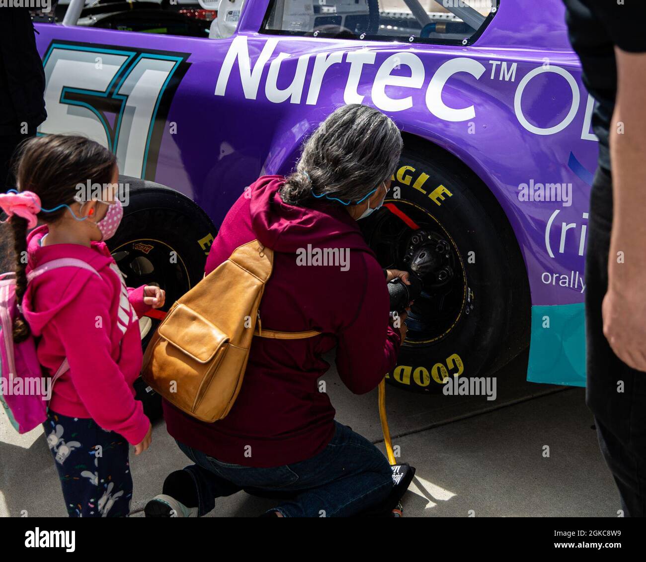 A Marine Corps Air Station Miramar resident participates in a NASCAR ...