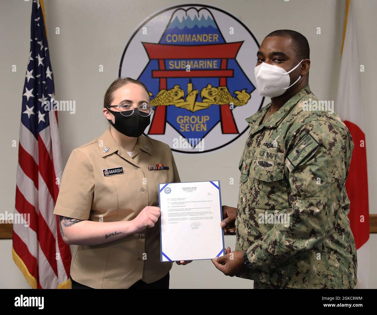 Commander submarine group 7 hi-res stock photography and images - Alamy