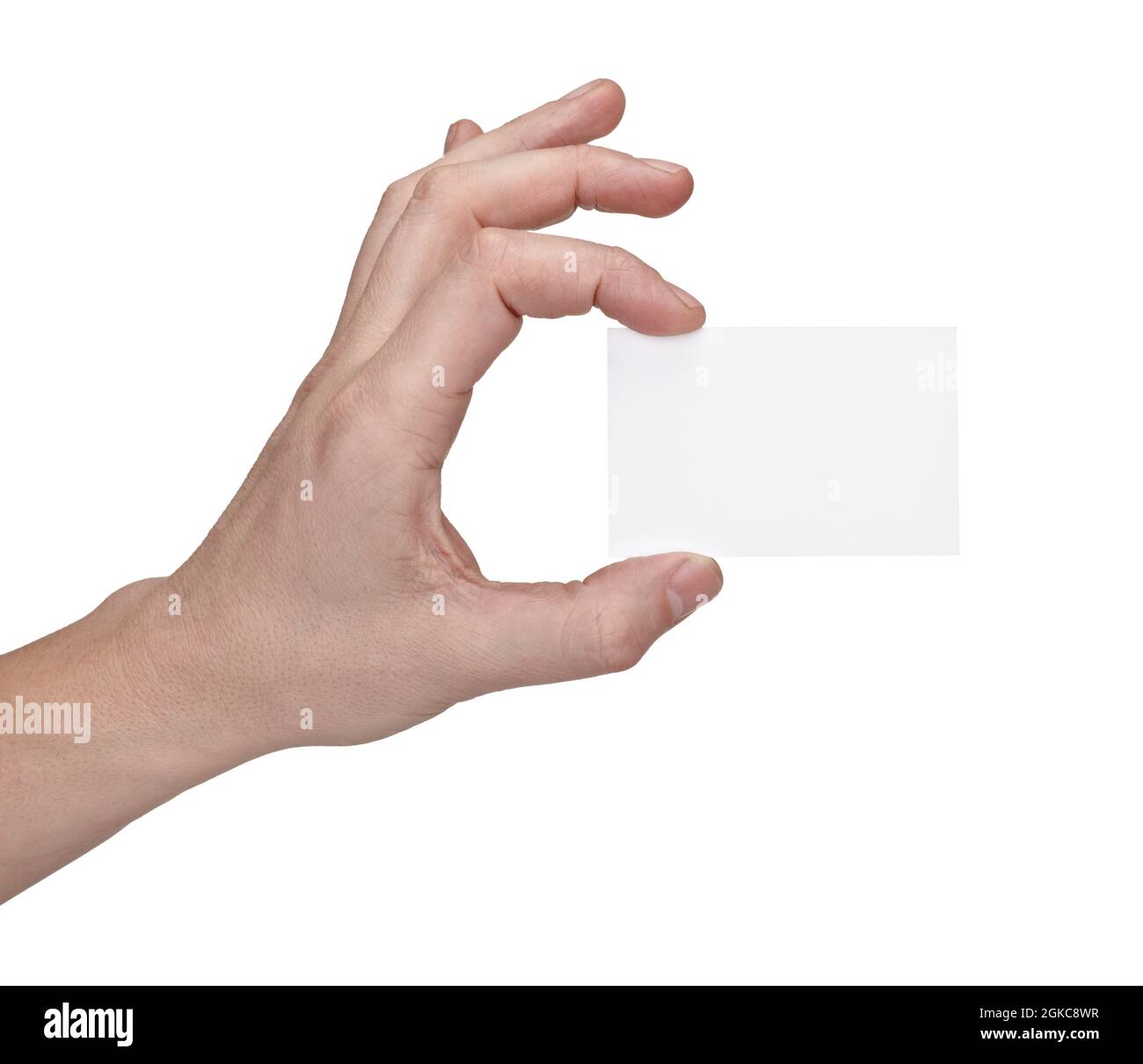 blank sign note label hand holding paper Stock Photo - Alamy