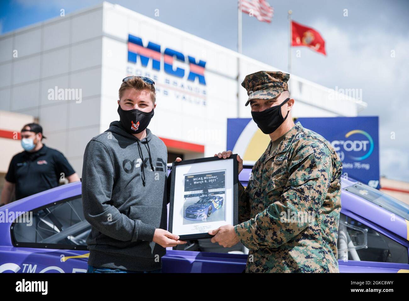 Col. Charles B. Dockery, the commanding officer of Marine Corps Air ...