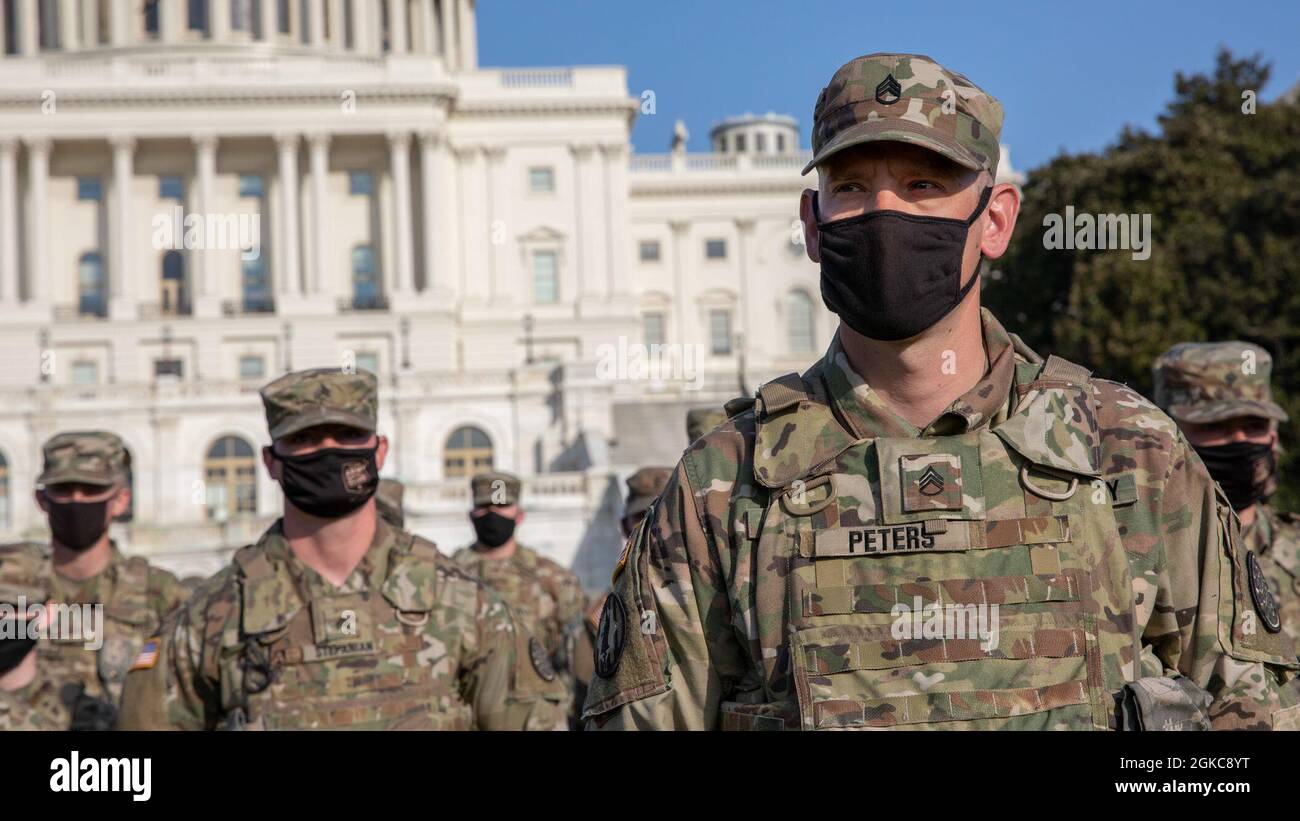 U.S. Army Staff Sgt. Scott Peters, 46th Military Police Company, 177th ...