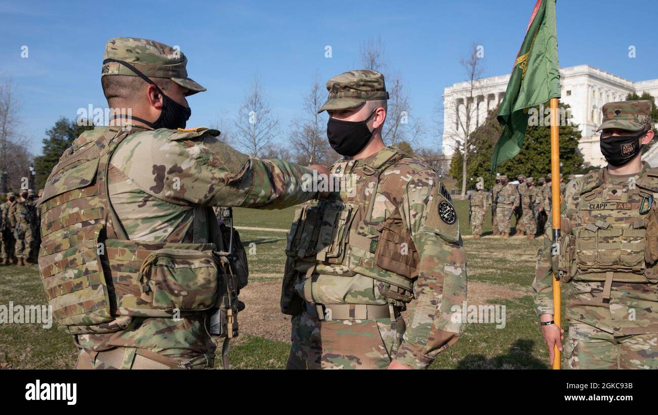 U.S. Army Capt. Dan Ramos, commander, 46th Military Police Company ...