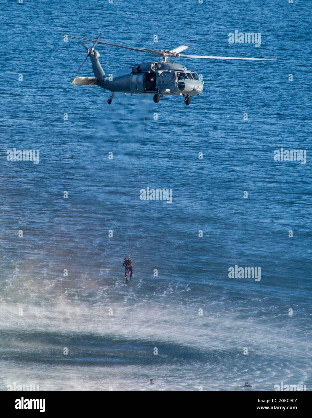210310-N-JW440-1429 San Diego (March 10, 2021) A MH-60S Seahawk ...