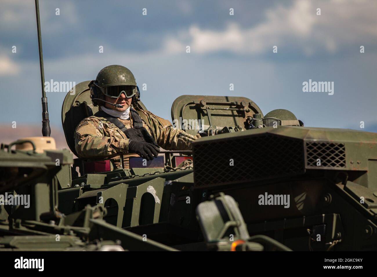 A Washington Army National Guard Soldier assigned to 3rd Battalion ...
