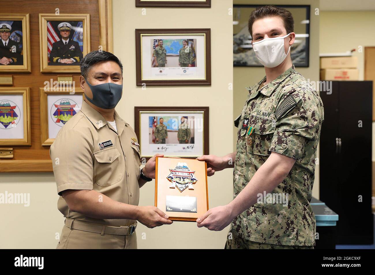 YOKOSUKA, Japan (March 11, 2021) - Rear Adm. Butch Dollaga, Commander ...