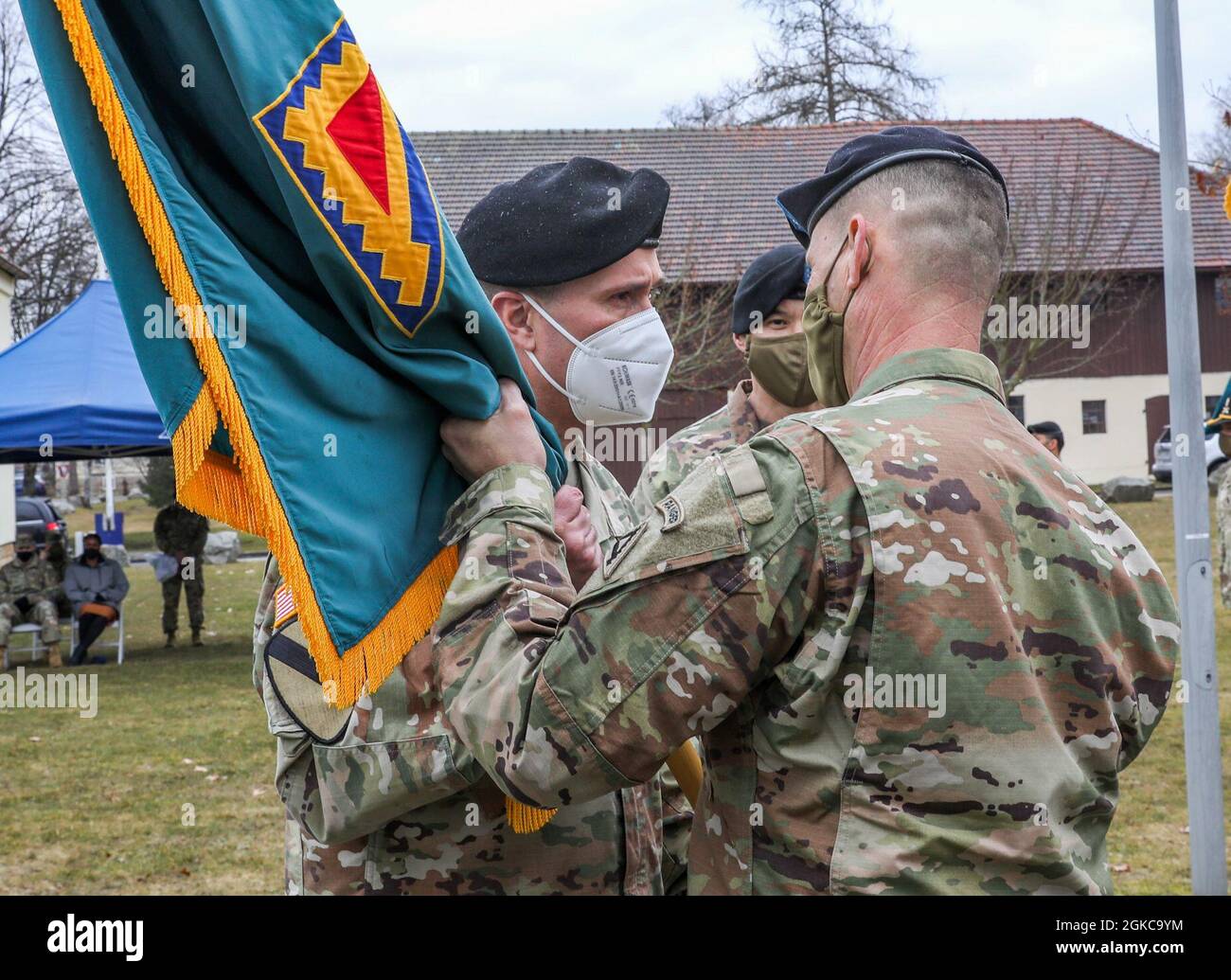 Command Sgt. Maj. Franklin Velez, outgoing senior enlisted advisor, 7th ...