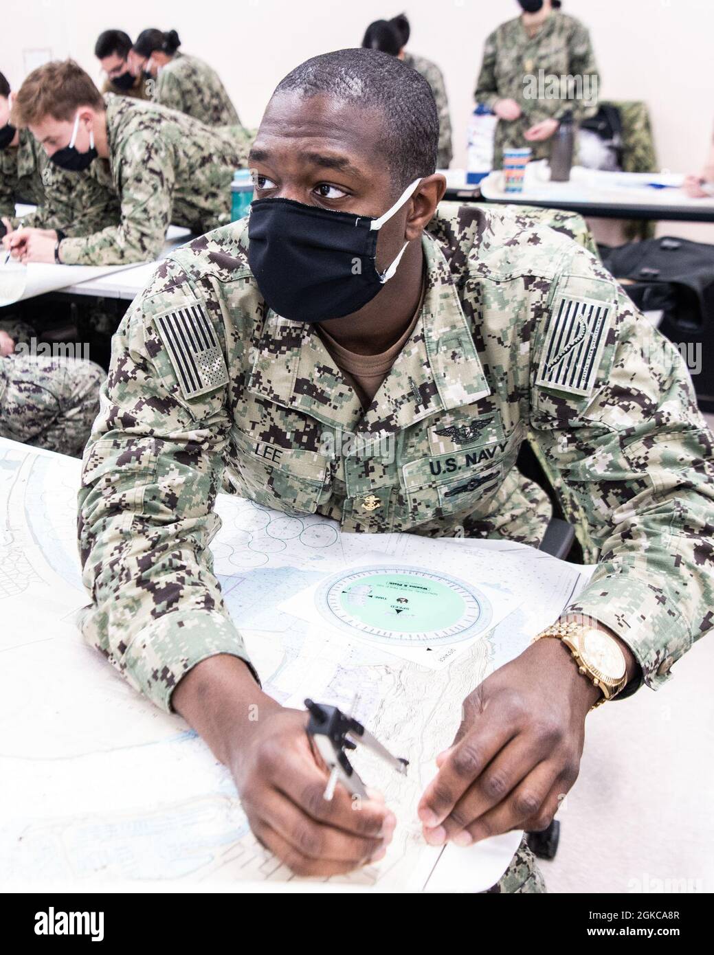 A Naval Science Institute Seaman-to-Admiral (NSI/STA21) class 21010 ...
