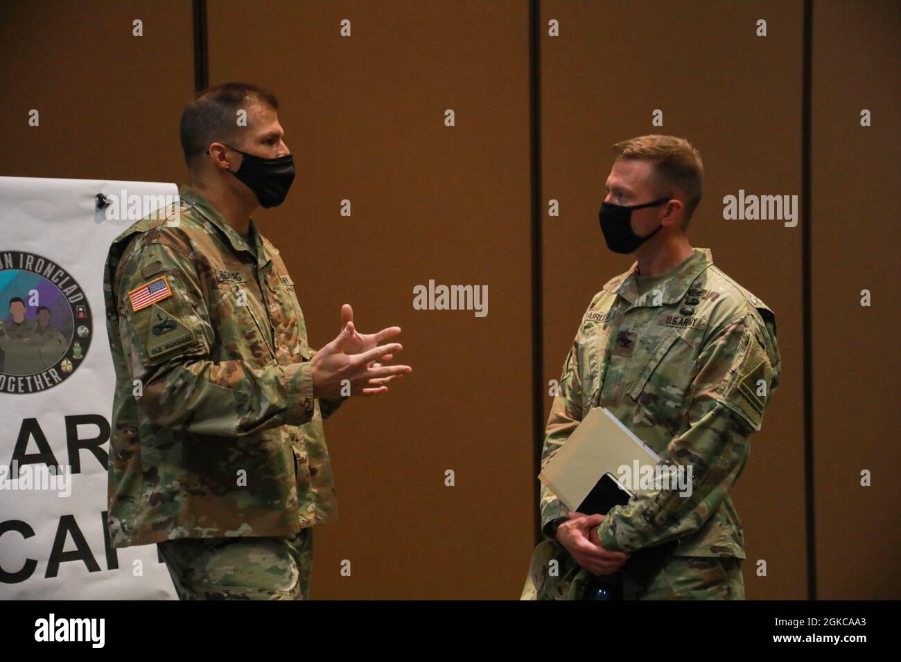 Brig. Gen. Matthew Eichburg, deputy commanding general-operations, 1st ...