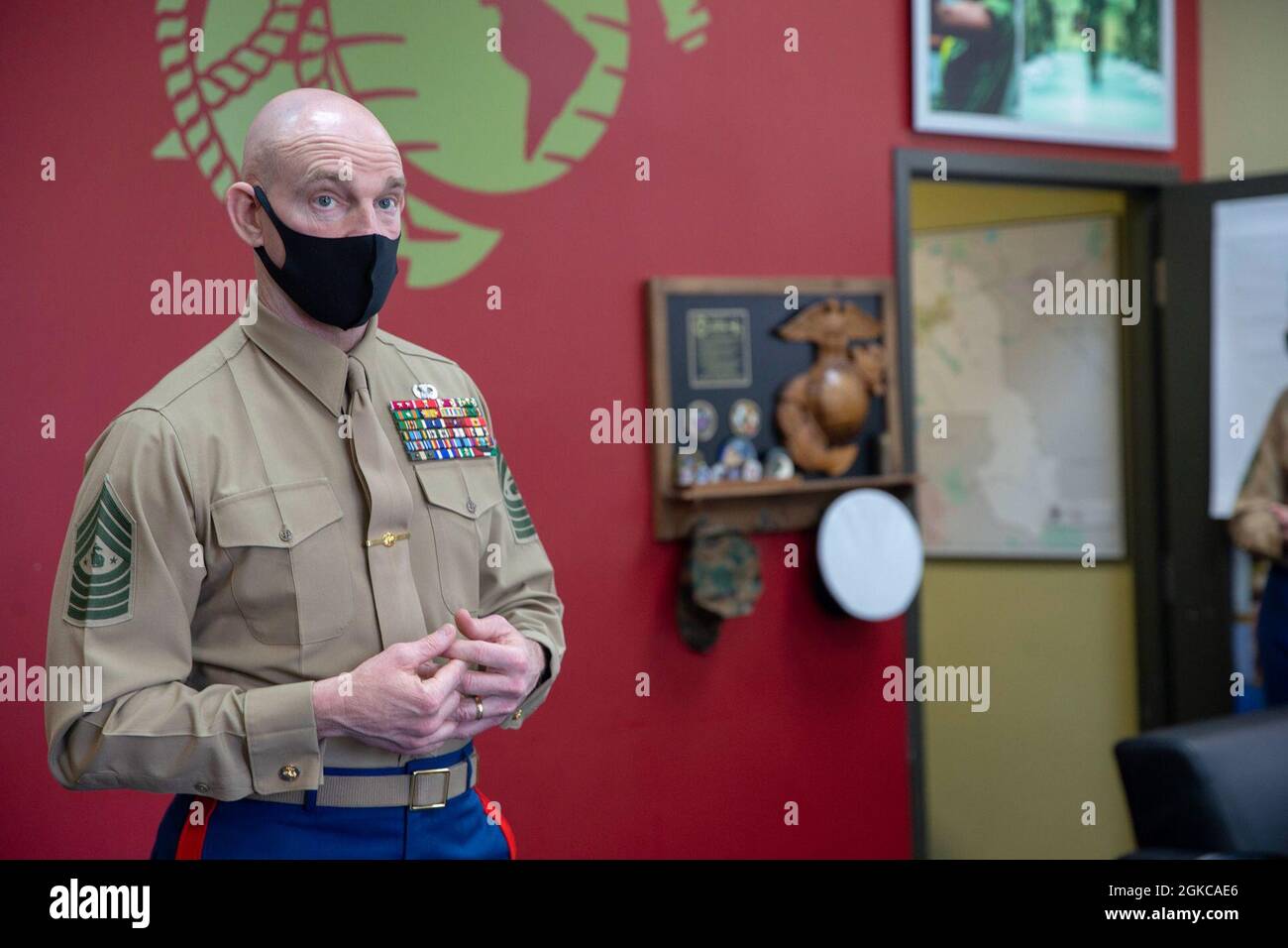 The 19th Sergeant Major of the Marine Corps, Sgt. Maj. Troy E. Black ...