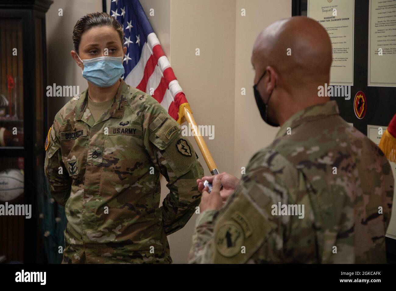 Staff Sgt. Breanna Duckworth, a career counselor assigned to 325th ...
