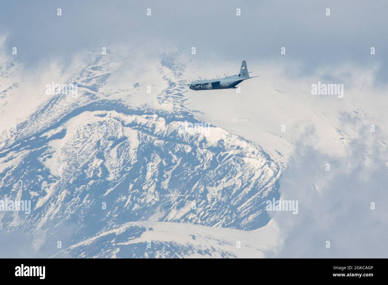 An U.S. Air Force C-130J Super Hercules assigned to the 36th Airlift ...