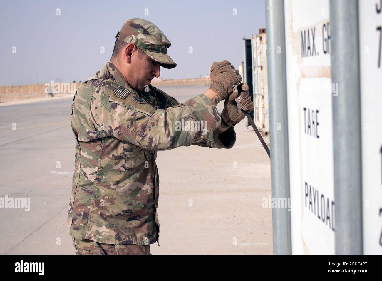 Spc. Daniel Ramos, a transportation management coordinator with the ...