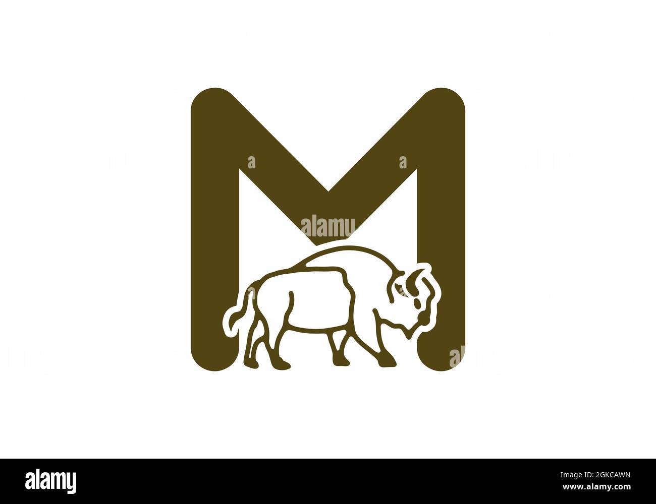 M bison Stock Vector Images - Alamy