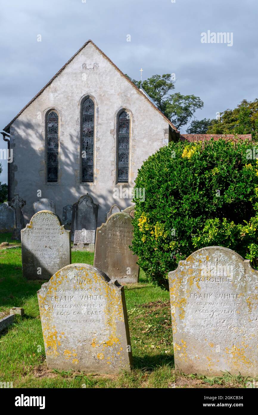 Saint Mary the virgin Barnham church, West Sussex, UK Stock Photo - Alamy