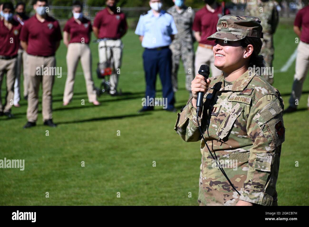 U.S. Air Force Capt. Jessica Kelly, 337th Air Control Squadron air ...