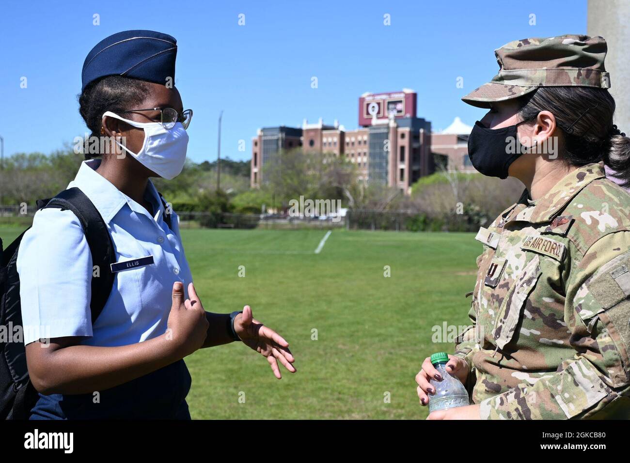 U.S. Air Force Capt. Jessica Kelly, 337th Air Control Squadron air ...