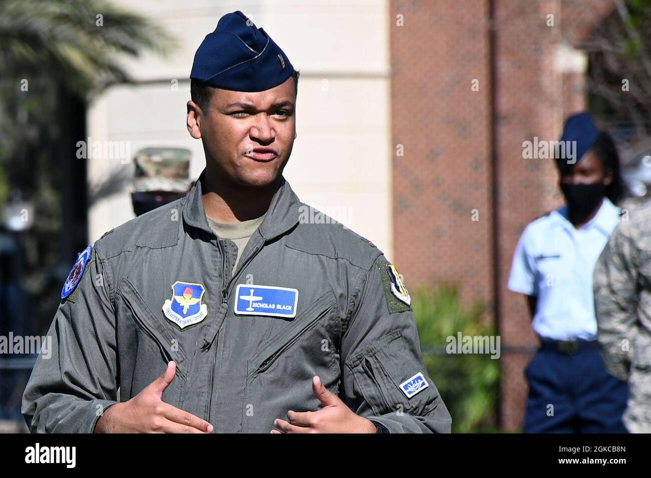 U.S. Air Force 2nd Lt. Nicholas Black, 58th Fighter Squadron student ...