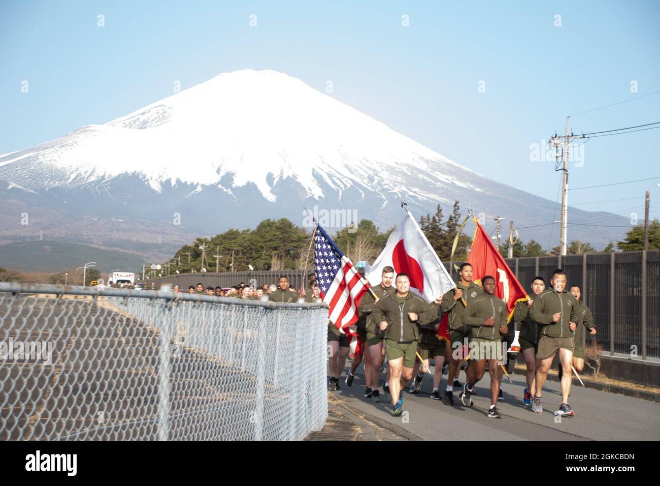 Combined Arms Training Center Camp Fuji service members and civilian ...