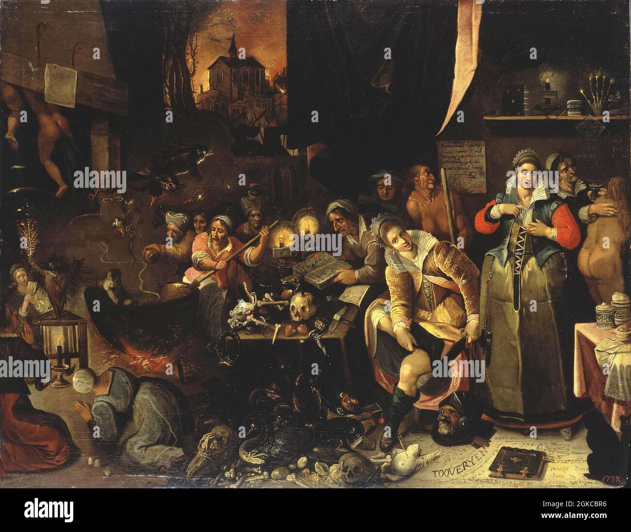 Vintage Medieval painting art Stock Photo - Alamy