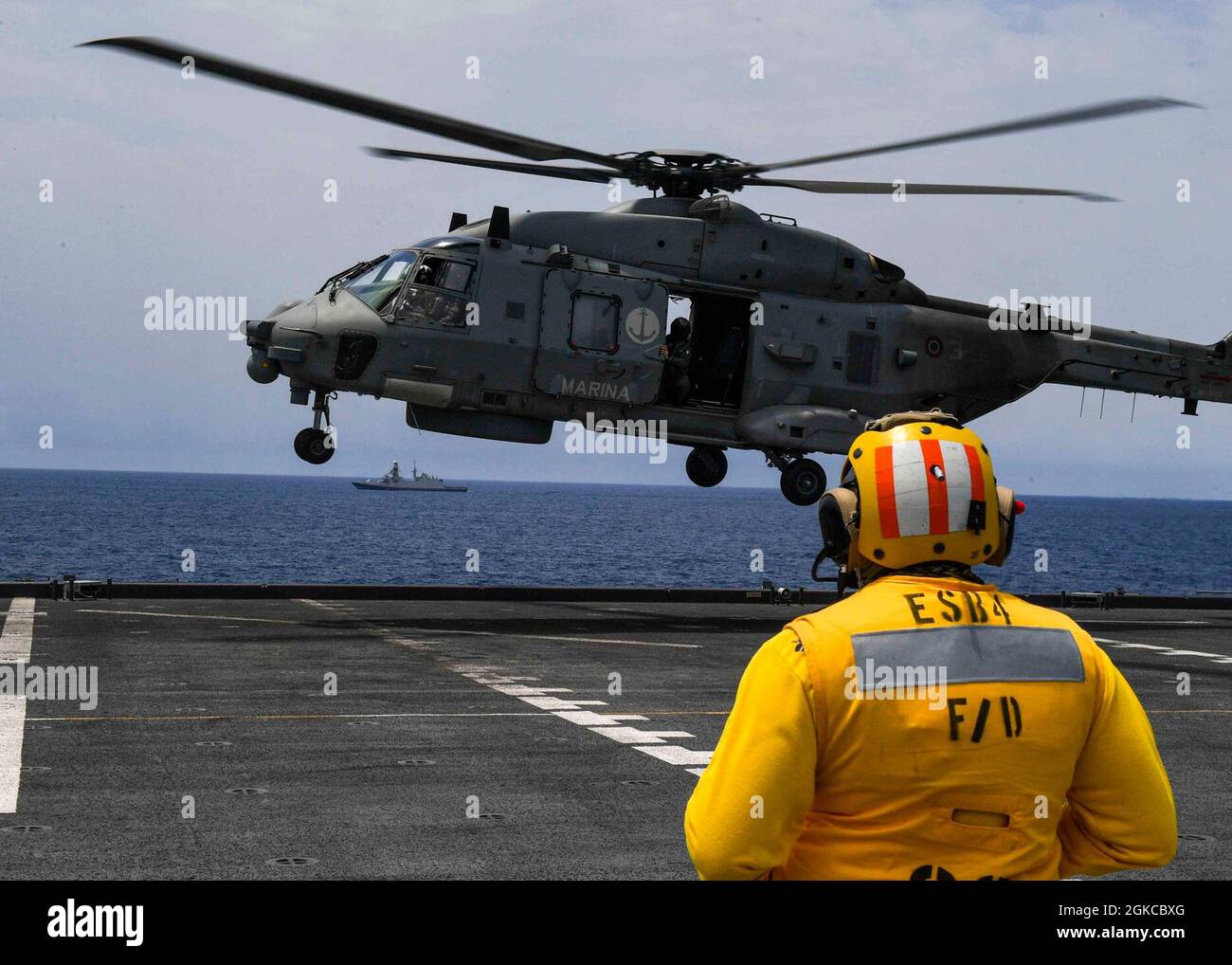 ATLANTIC OCEAN (Mar. 11, 2021) Aviation Boatswain’s Mate (Aircraft ...