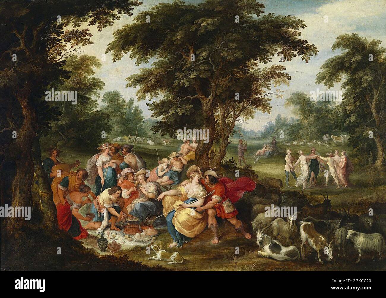 Vintage Medieval painting art Stock Photo - Alamy