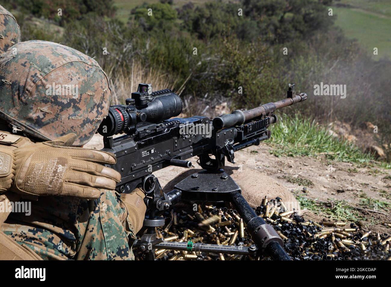 U.S. Marines with Alpha Company, Infantry Training Battalion, School of ...