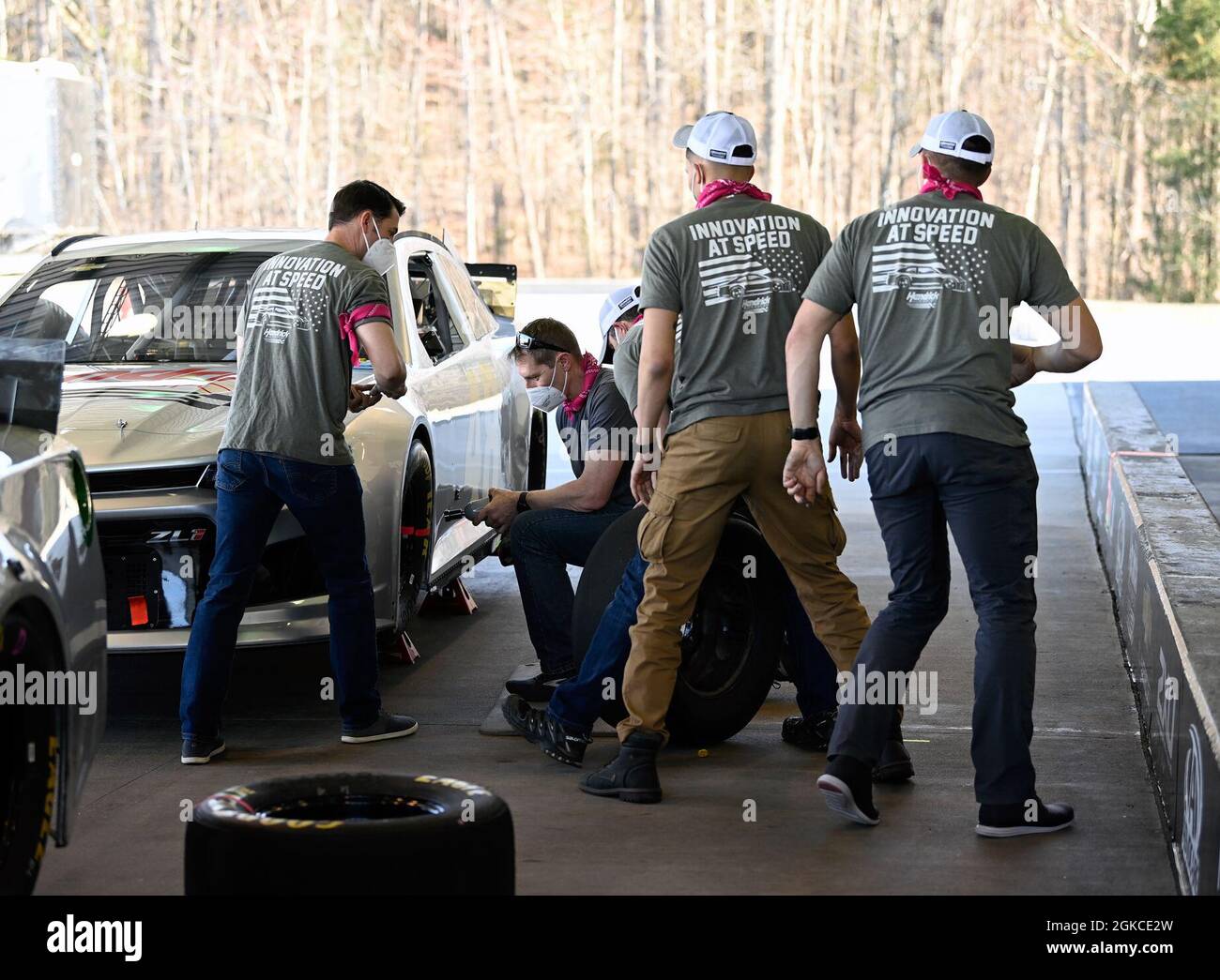 Major General Patrick B. Roberson, center, commander, U.S. Army John F ...