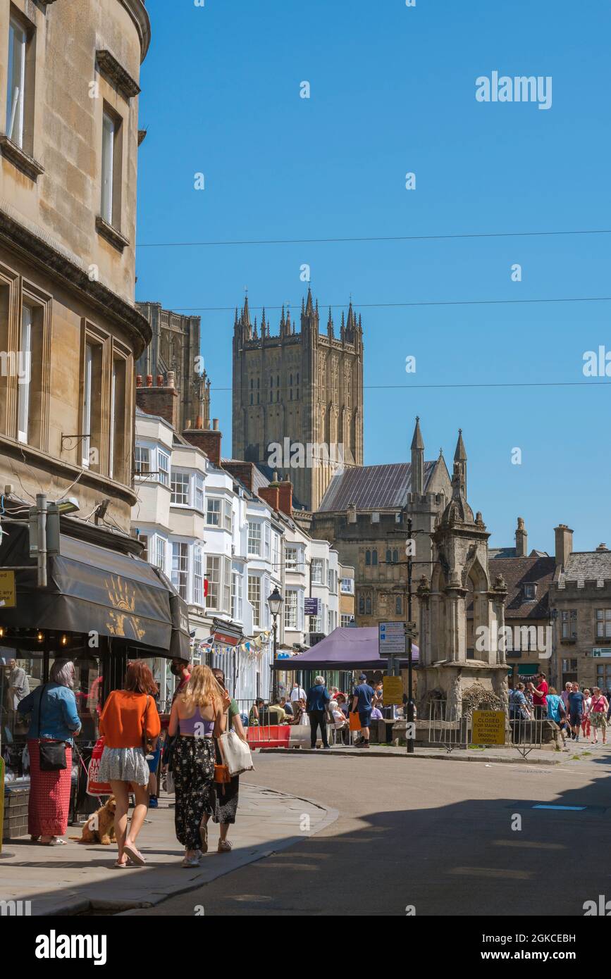 High street street somerset england hi-res stock photography and images ...