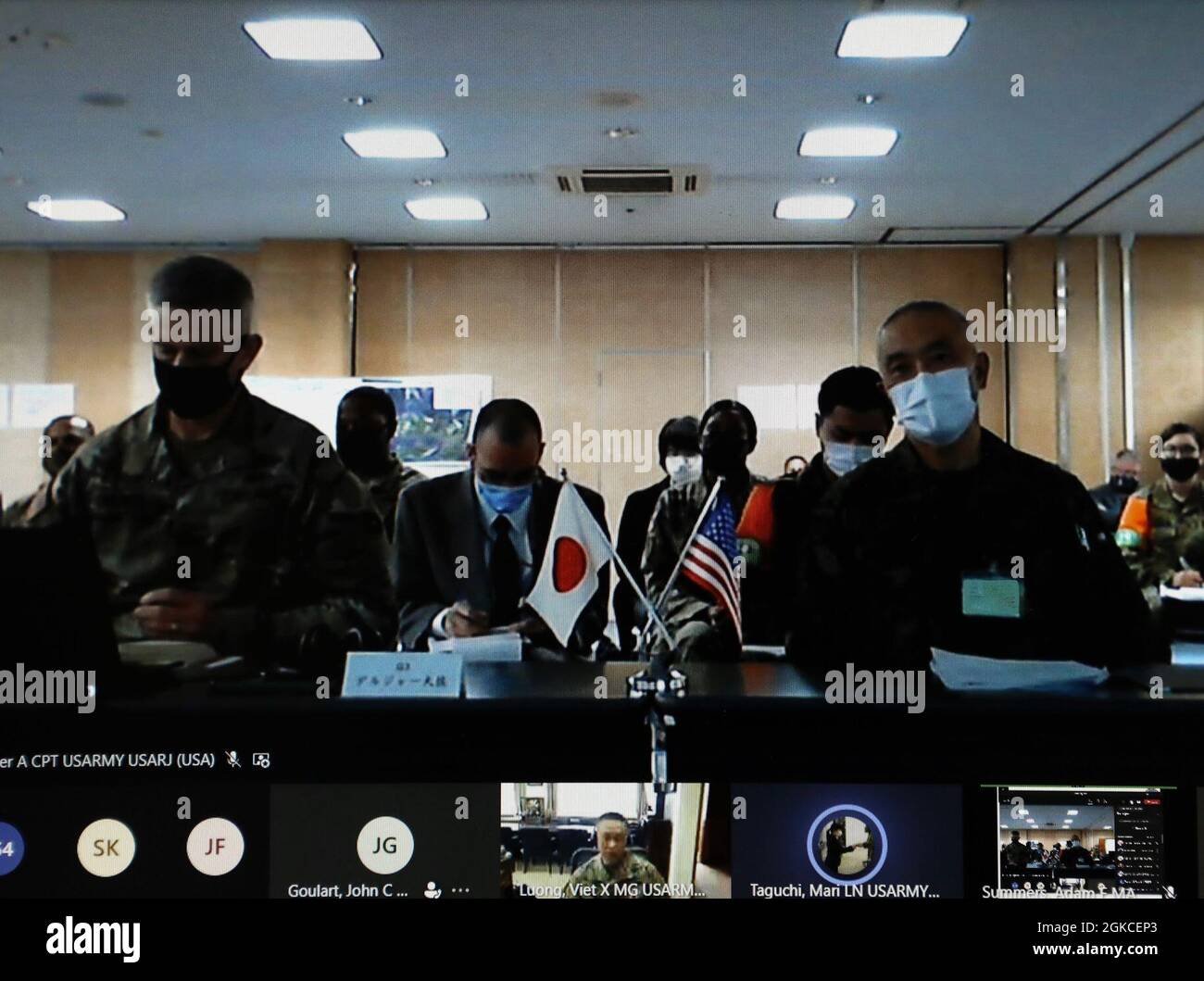 Maj. Gen. Viet X. Luong, U.S. Army Japan commander, and Maj. Gen ...