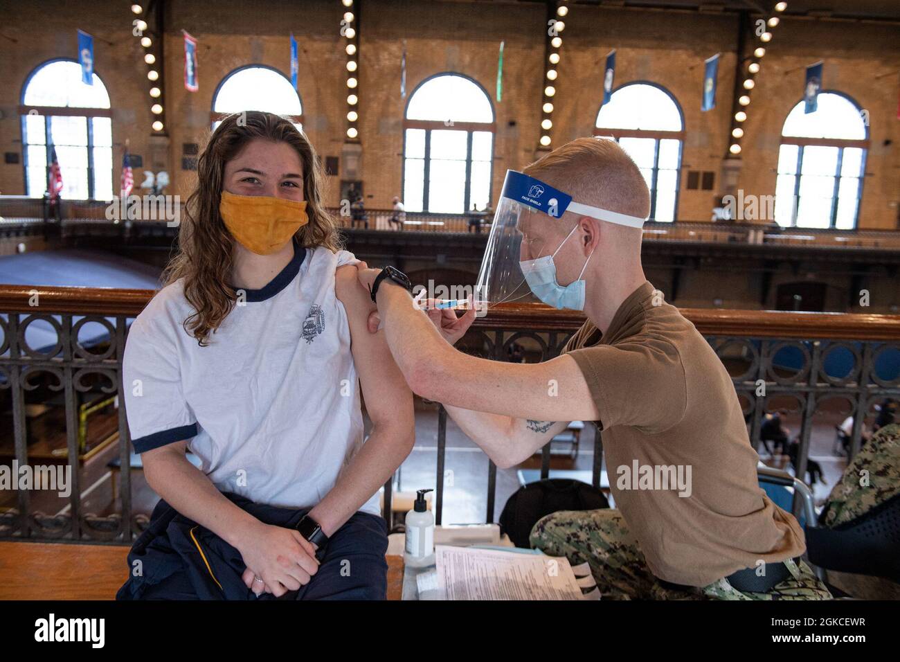 ANNAPOLIS, Md. (March 12, 2021) Midshipman 2nd Class Madeline Williams ...